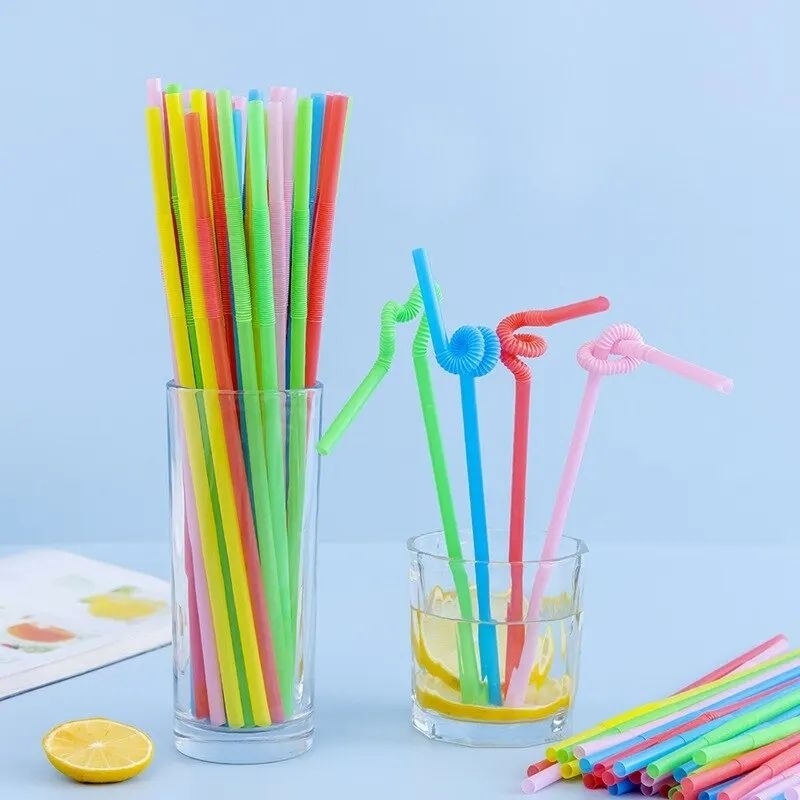 Funky Straw Screw Straws, 50pcs | Shopee Philippines