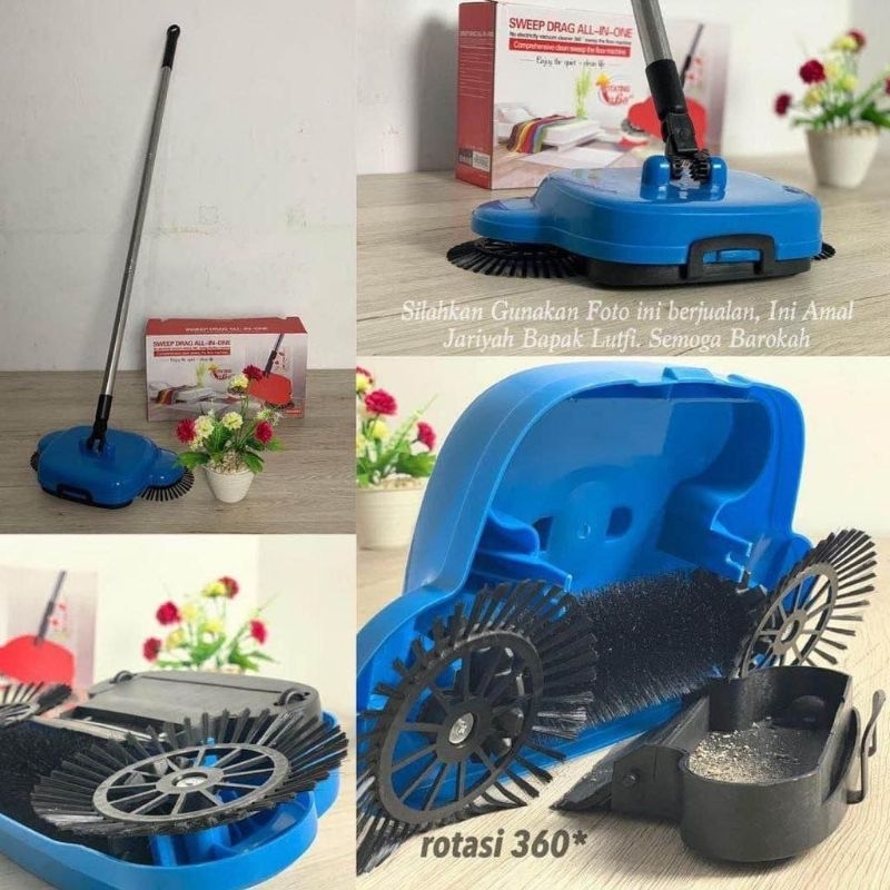 Automatic Broom / Ultra Broom Multifunctional Rotary Broom / Automatic ...