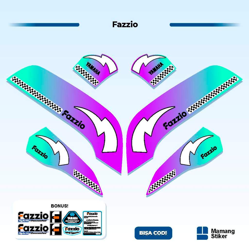 Fazzio Striping Variations (8) Mooneyes Full Body Custom Original 2022 ...