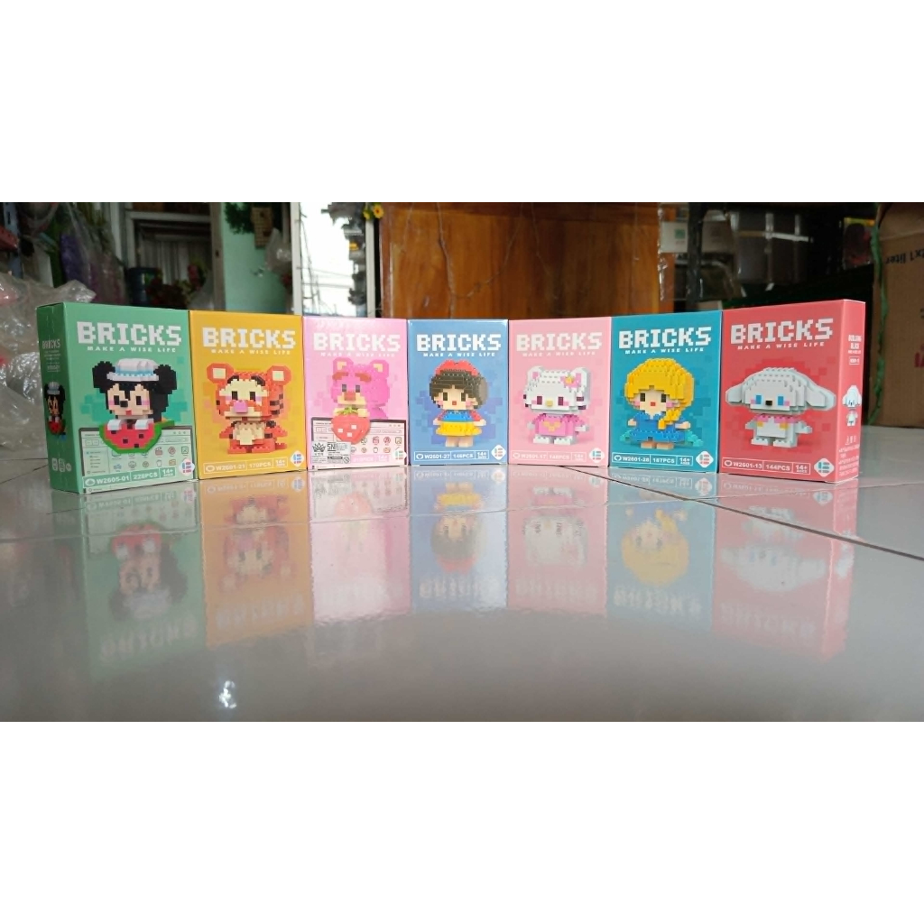 LEGO BRICK building cartoon model brick nano block toy | Shopee Philippines