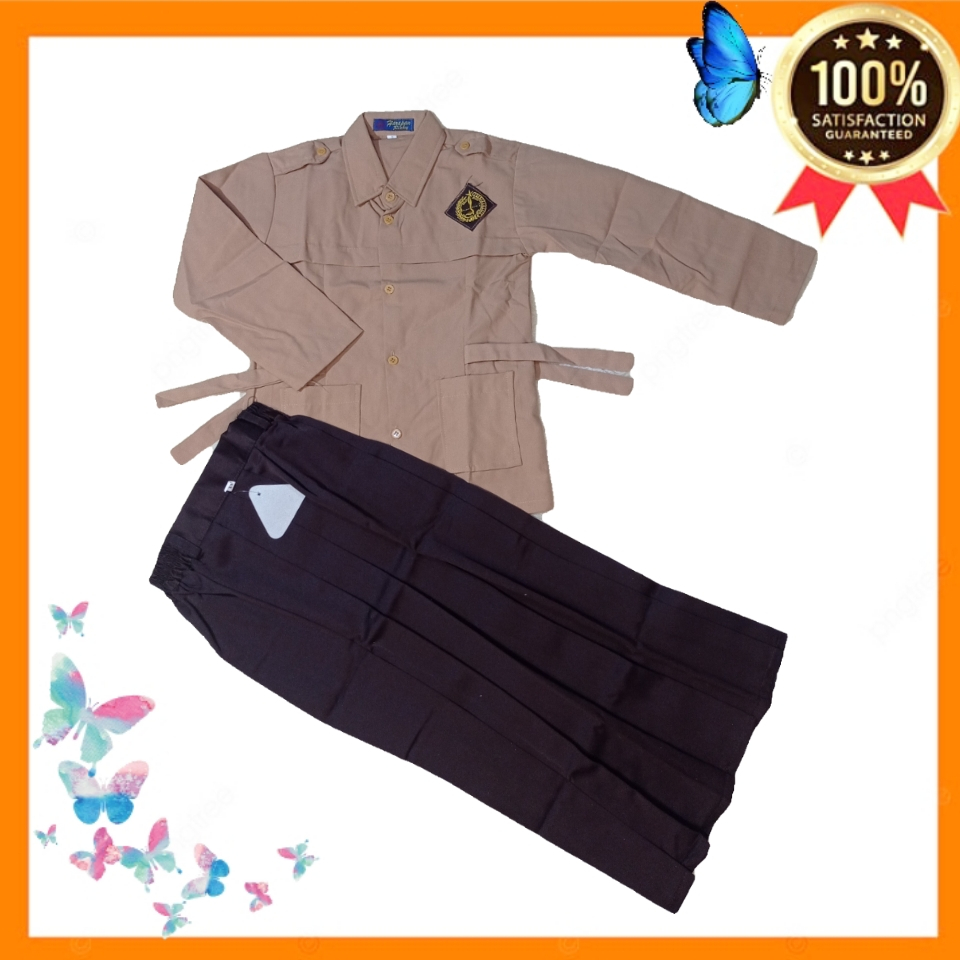Non-set long girl elementary school scout uniform | Shopee Philippines