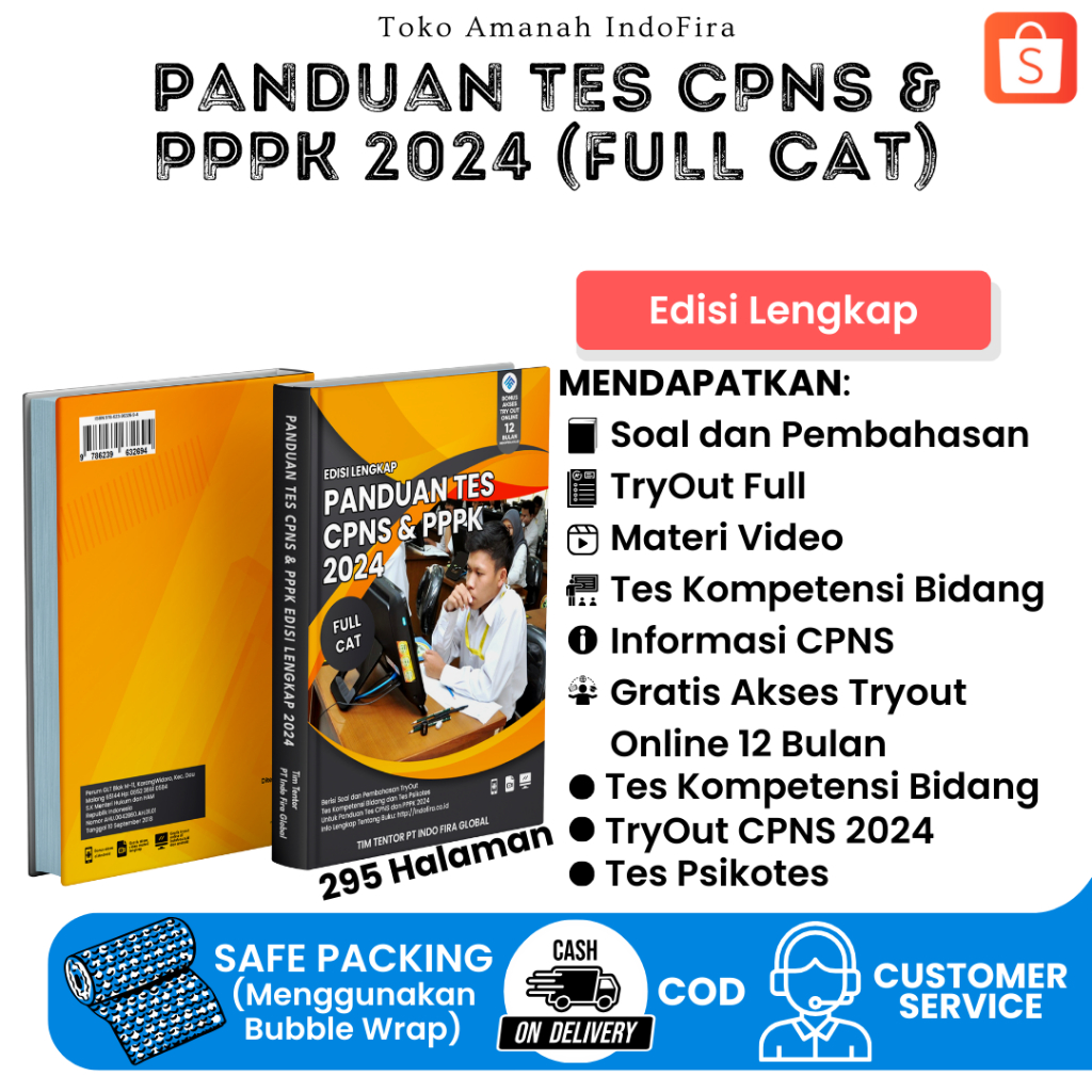 Latest 2024 CPNS & PPPK TEST GUIDE BOOK "FULL CAT" (Complete Edition ...