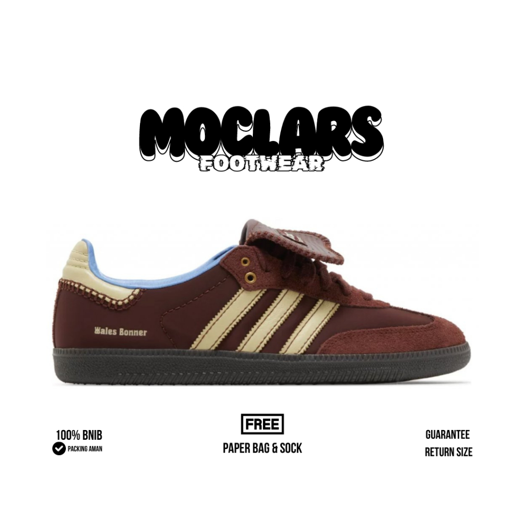 Adidas Samba Nylon Low x Wales Bonner 'Fox Brown' | Shopee Philippines