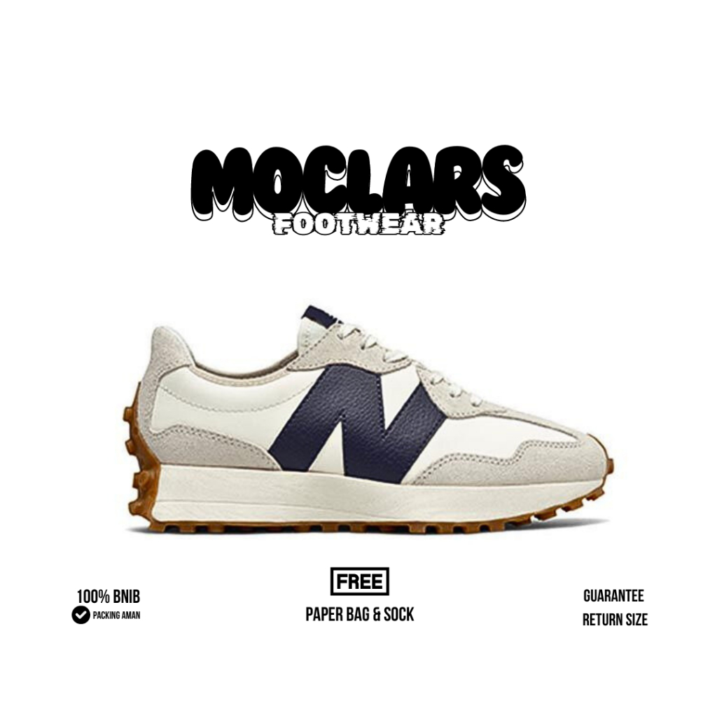 New balance 327 moonbeam outerspace navy | Shopee Philippines