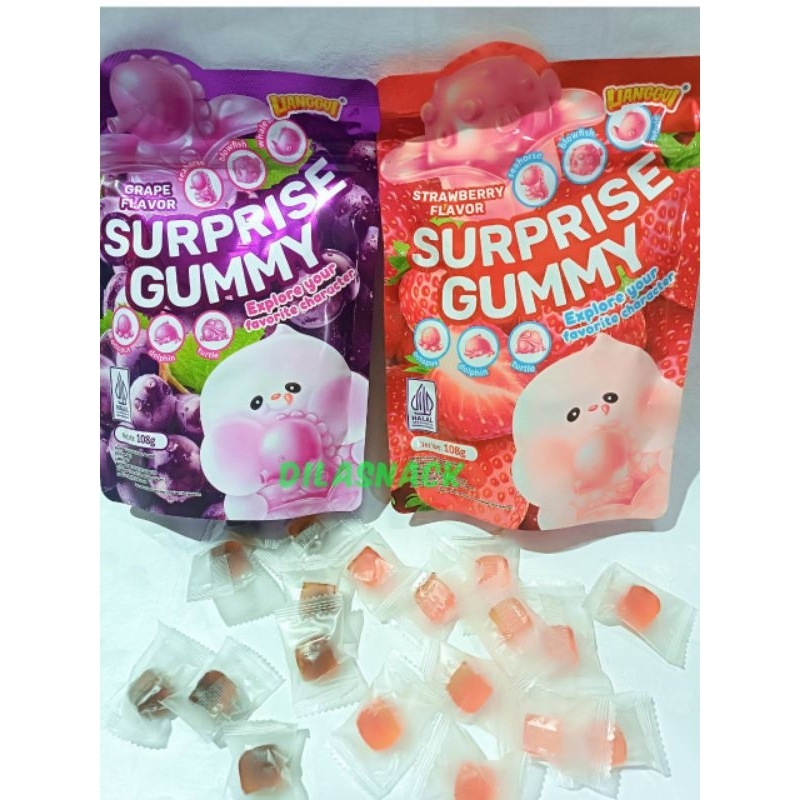 New viral peeled candy 1 pack LIANGGUI SURPRISE GUMMY JELLY peeled ...