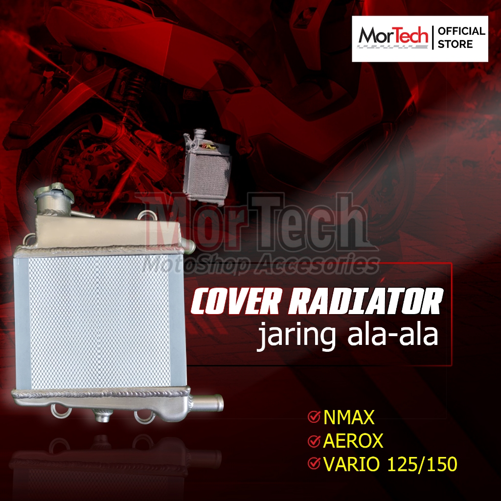 Radiator Plate + Wire Net Racing Style Custom Radiator Cover Yamaha ...