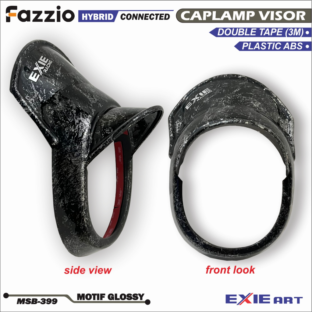 Fazzio Visor Caplamp - Headlight Ring Hat Exie Art Motorcycle Petlamp ...