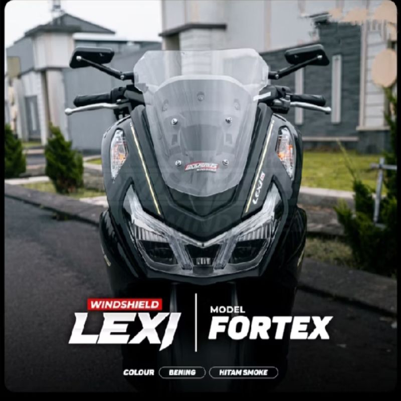 Wiendshield visor LEXI LX new 2024 Vector mini model, Latest LEXI LX ...
