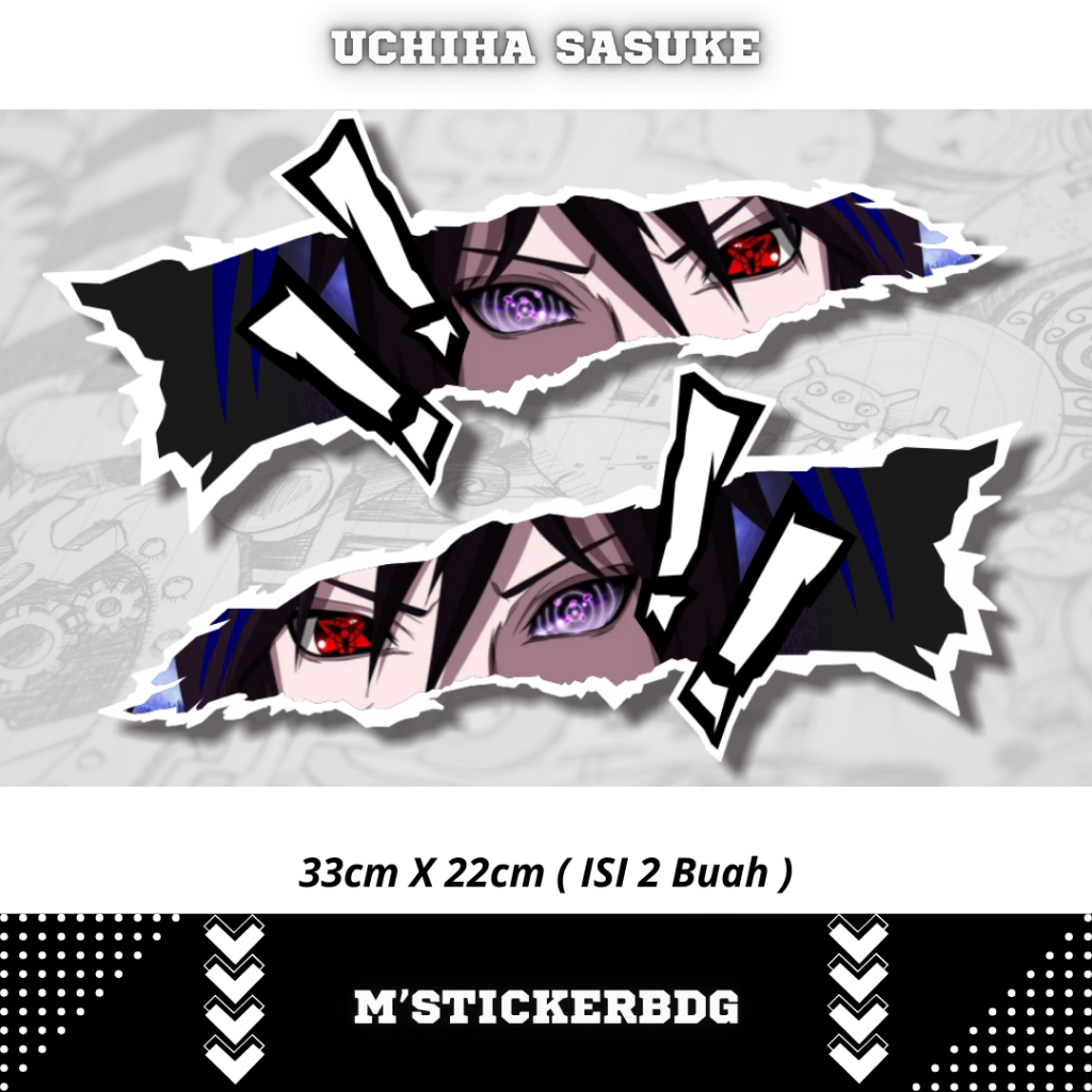 MATA Sticker print cutting Sticker all type Motorcycle Eye motif Anime ...