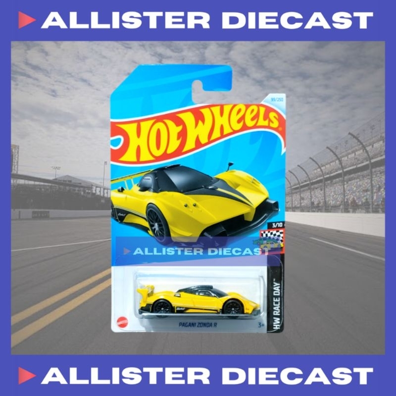 Hot Wheels Pagani Zonda R Yellow Hotwheels Pagani Zonda R Yellow HW ...