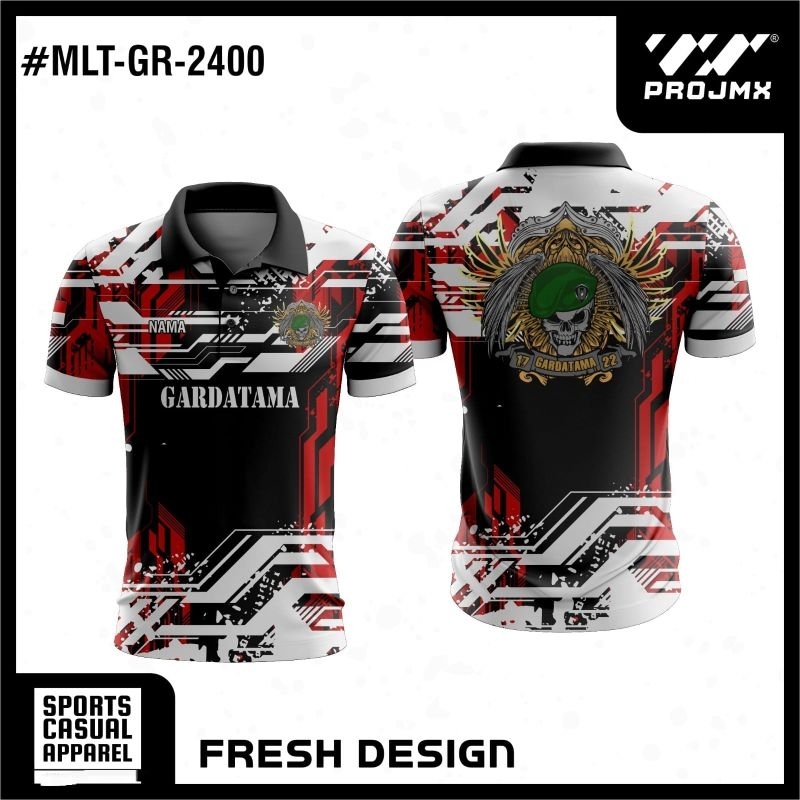 Projmx - GARDATAMA Military JERSEY T-Shirt (Can Be CUSTOM) | Shopee ...