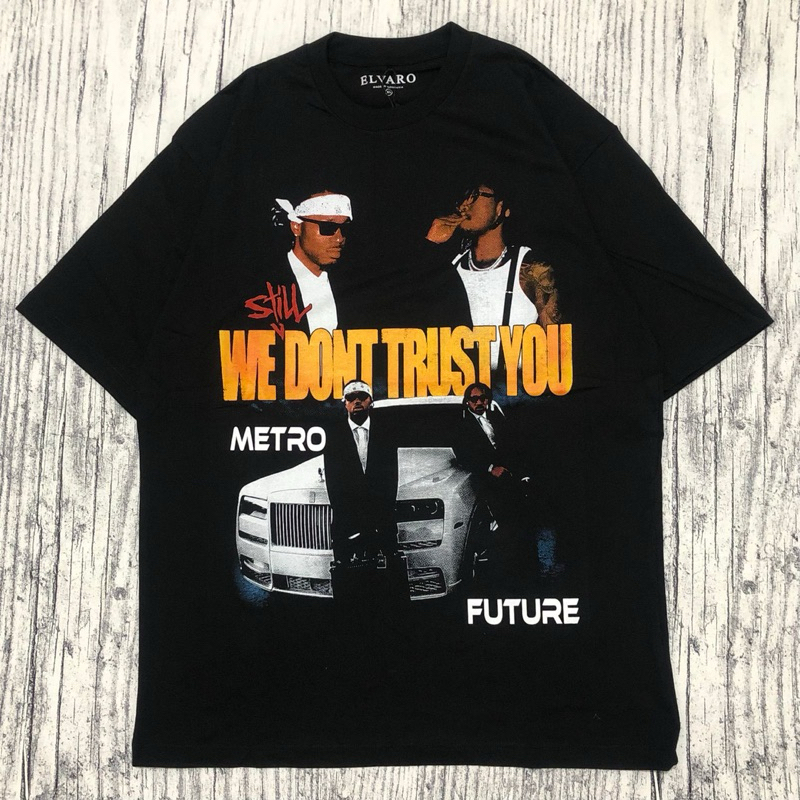 (ELVARO) Baju Kaos Oversize Future & Metro Boomin - T Shirt Vintage ...