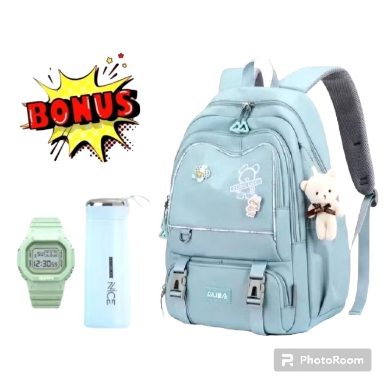 Alida Backpack For Elementary School Girls Junior High School Lots Of ...