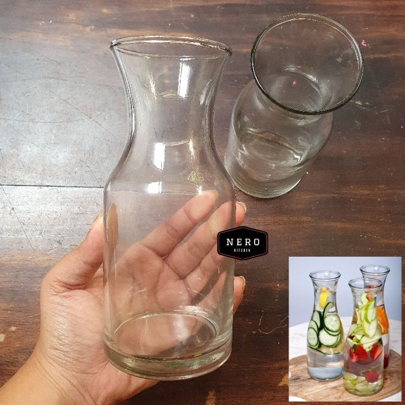 Light Pitcher 350ml / Carafe Pitcher Glass / Carafe Glass / Cocktail ...