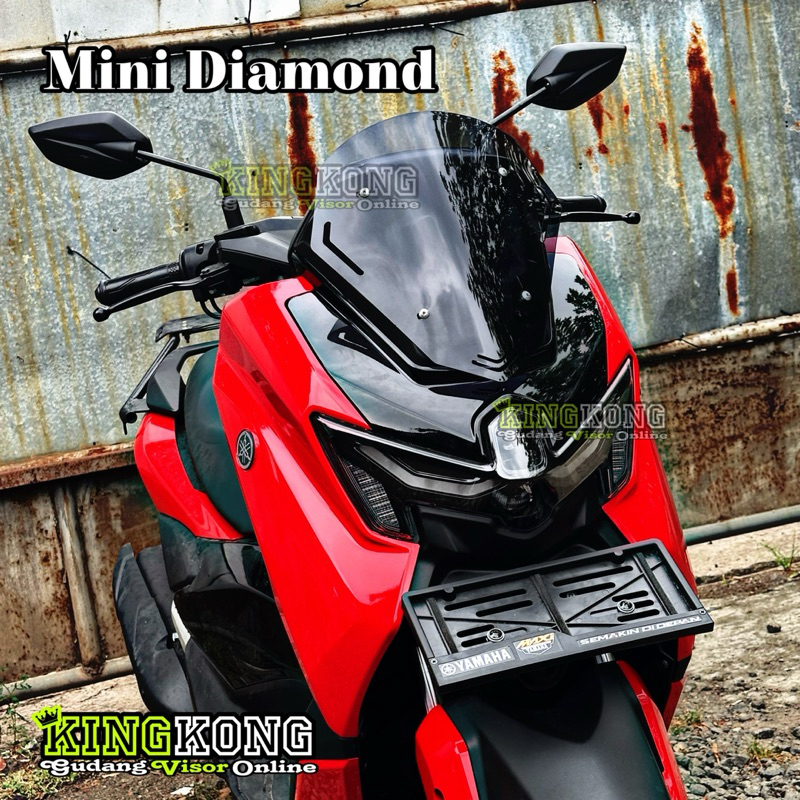 Visor Nmax Turbo Neo S Sporty mini Thailand. windshield Nmax Turbo Neo ...