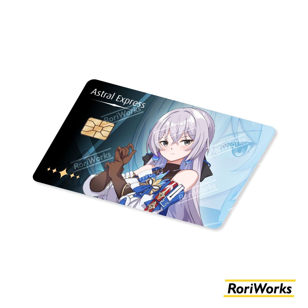 Card Sticker - Bronya | Honkai Star Rail | Garskin Credit Debit Emoney ...