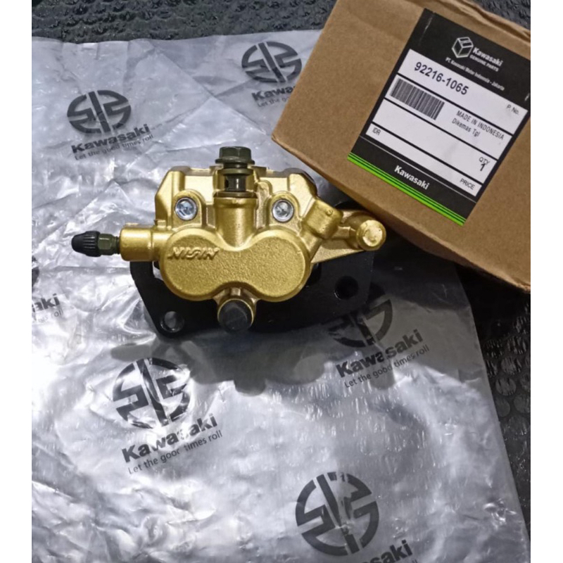 NINJA 250 CARBU F1 REAR DISC CALIPER INJECTION ORIGINAL NISSIN KAWASAKI ...