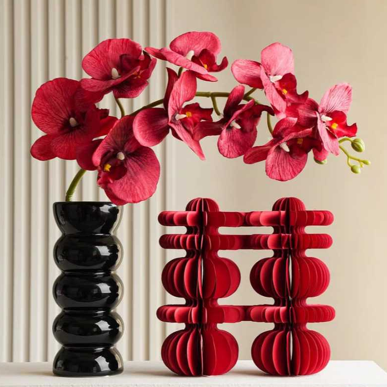 MERAH Latest Red Sangjit Shuang Xi Table Display | Shopee Philippines