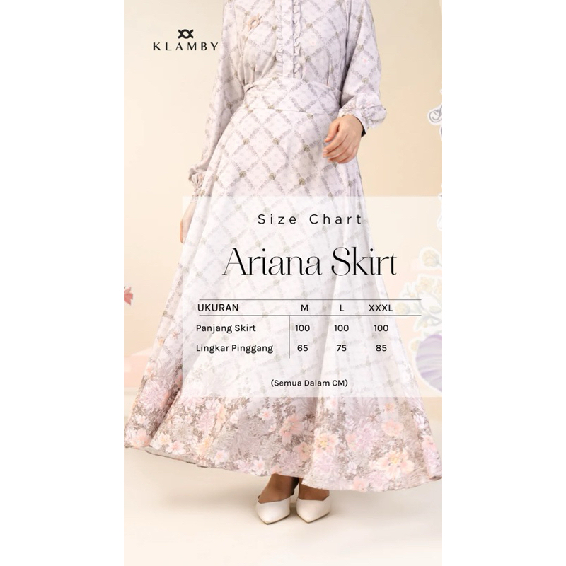 Ariana Skirt Cranberry Charm Orchid Swan Moon Silver WearingKlamby Wk ...