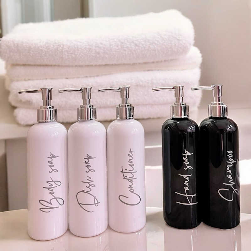 BLACK AND WHITE SLIM GLOSSY SILVER EDITION 500ML aesthetic bottle ...