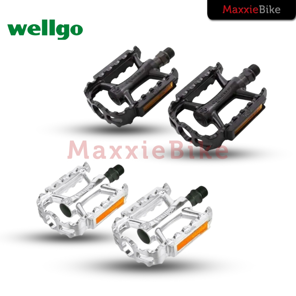 WELLGO C280 Aluminum alloy Dual DU Bearing Bicycle Pedal MTB Roadbike | Shopee Philippines