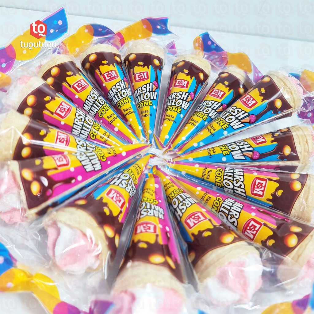 Marshmallow Ice Cream Cone Candy Viral | Shopee Philippines