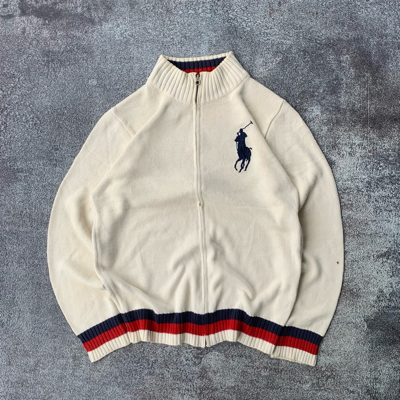 Polo rl zip & knit textured 3d shortsleeve | Shopee Philippines