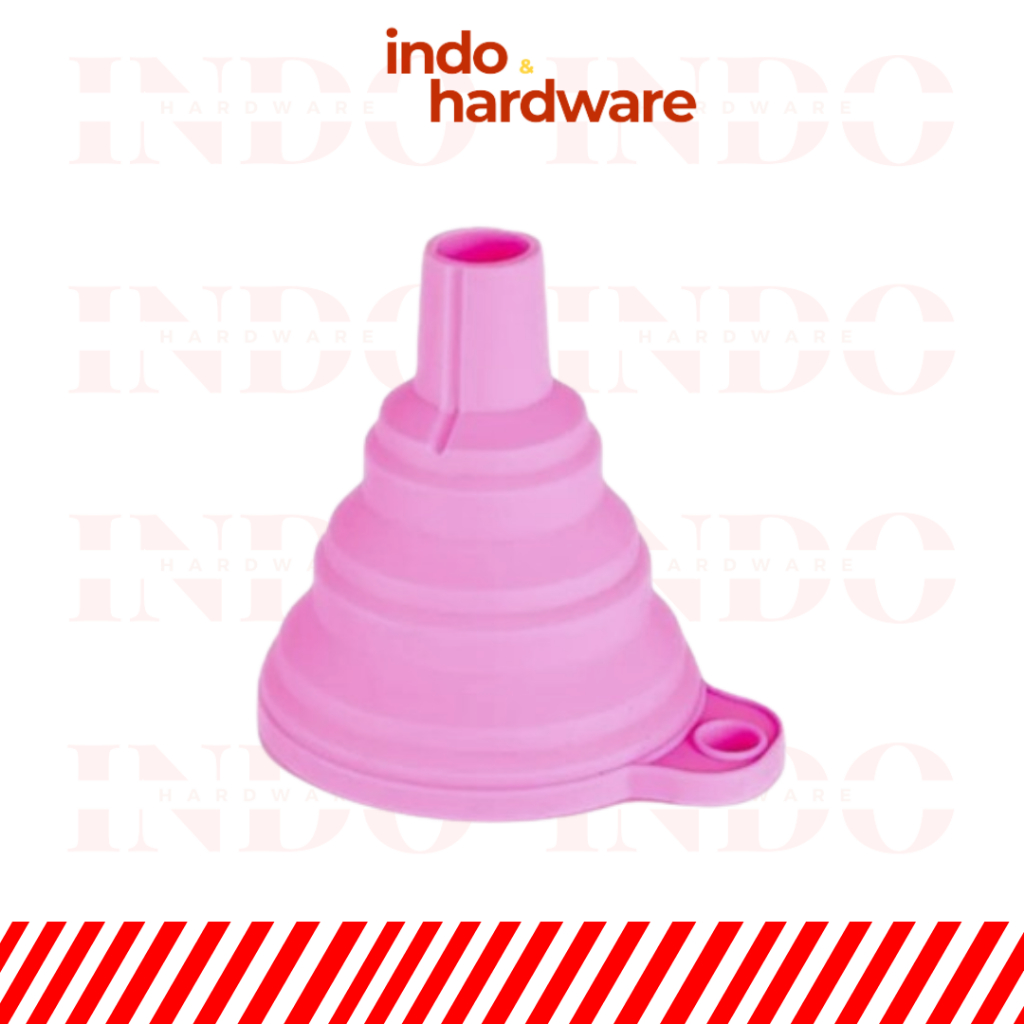 Portable Folding Liquid Water Oil Funnel Practical Spillproof Silicone ...