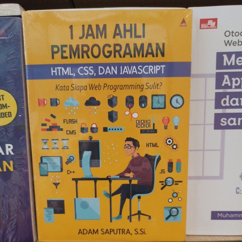 1-hour Book Of HTML, CSS, And Javascript Programming Experts - Adam Saputra, S.Si. | Shopee ...