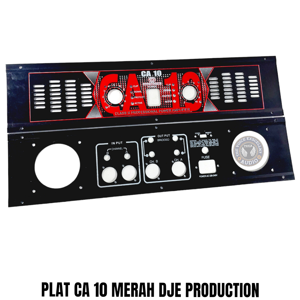 MERAH Panel Ca 10 Panel Power Amplifier Thick Red | Shopee Philippines