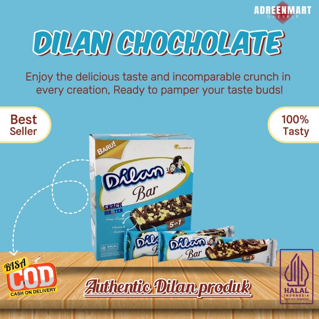 Dilan Chocolate Bar 18gr x 12 | Shopee Philippines