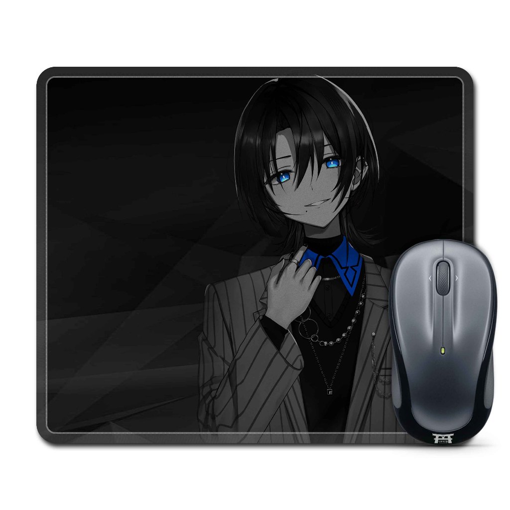 Vtuber MONOCHROME HIODOSHI AO gaming Mouse pad - HOLOLIVE material ...
