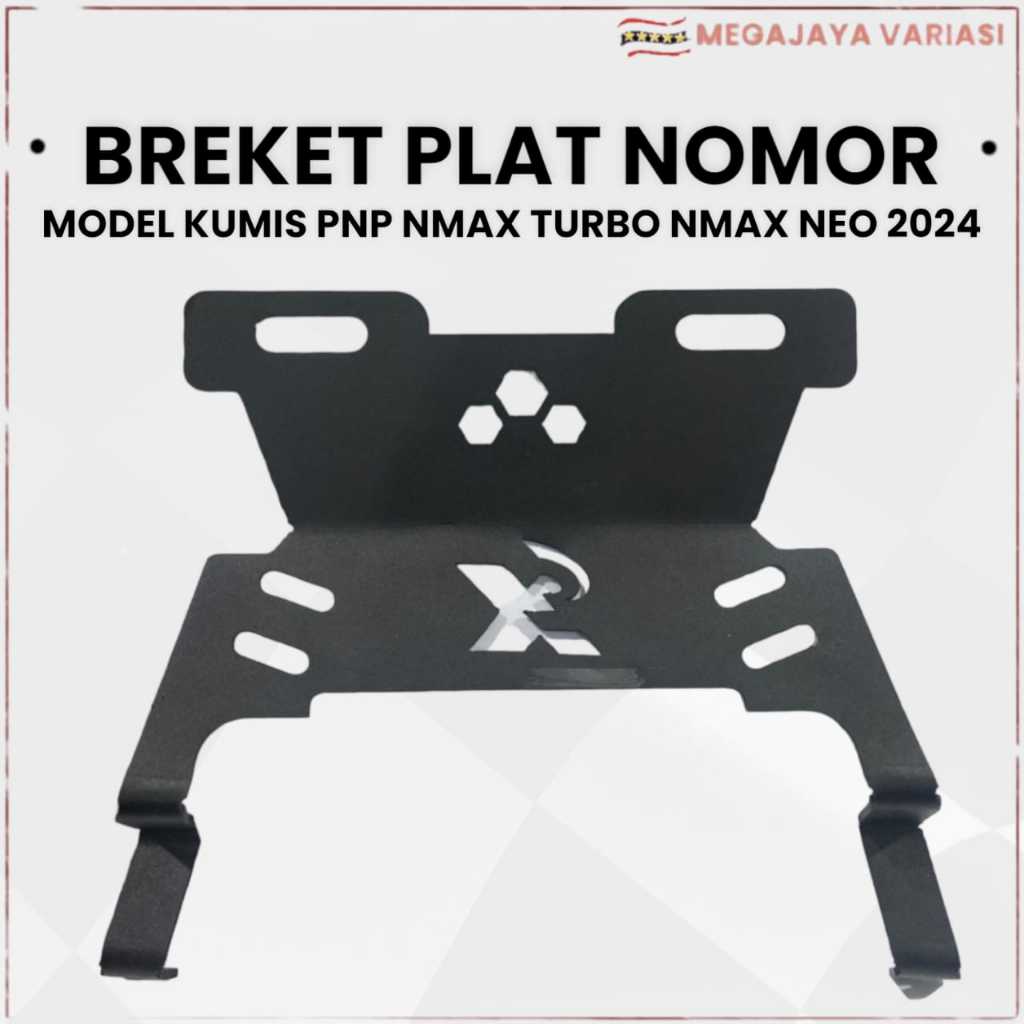 Front number plate bracket mustache pnp nmax turbo nmax new NEO 2024 ...