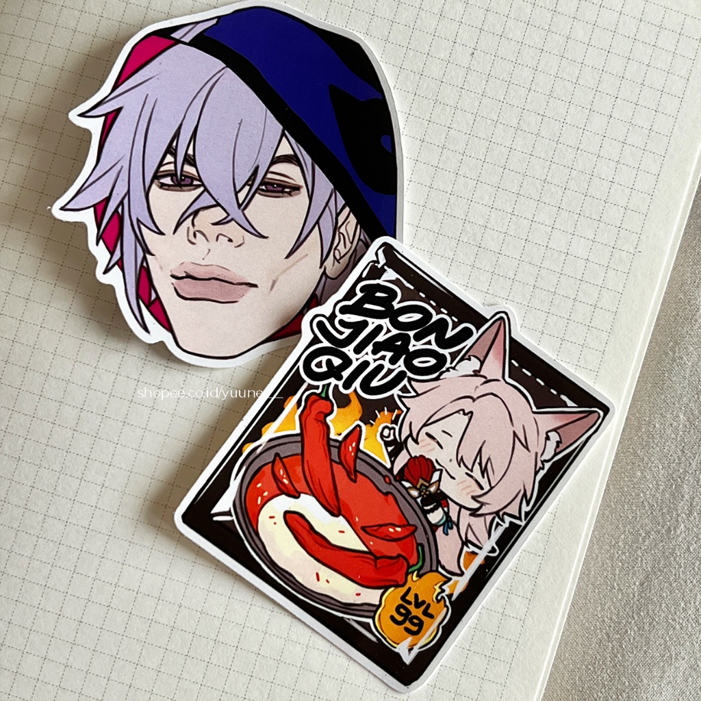 HONKAI STAR RAIL Qiao Qiu Moze Sticker by Yuune | Shopee Philippines