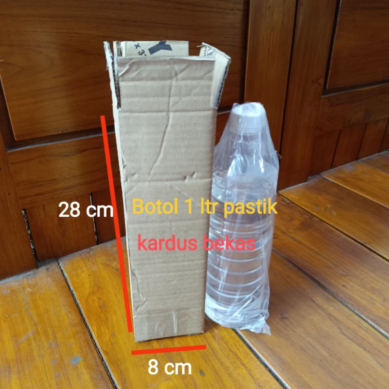 Cardboard packing online 8x8x30 For 1 ltr Bottles, hatga per 10pcs ...