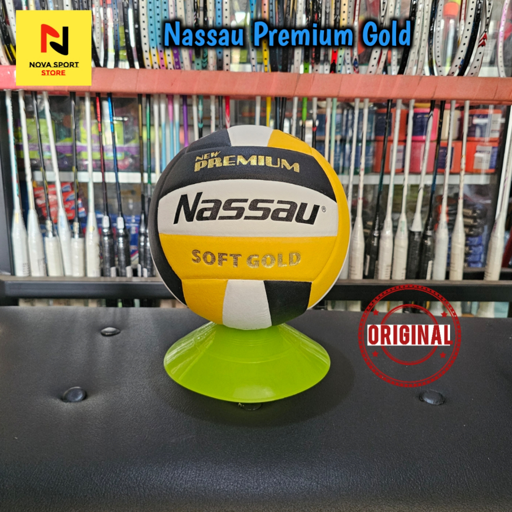 Nassau Premium Gold Volleyball | Shopee Philippines
