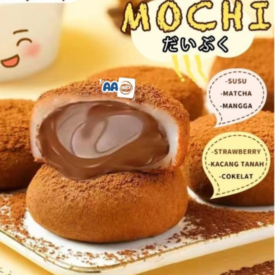 Mochi conley Cake 30gram Japanese Chocolate Flavor Mango strawberry ...