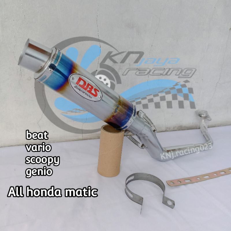 Dbs racing exhaust for beat/vario/scoopy/genio/ALL HONDA MATIC ...