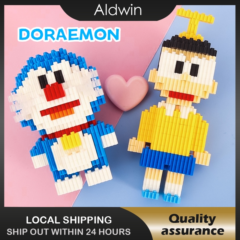 Doraemon Nano Block 3D Model/ Stacking Block Toys/ DIY Construction ...