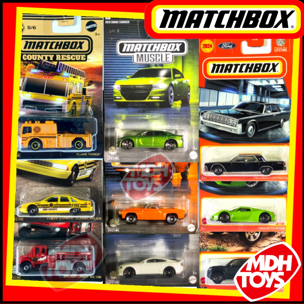 Matchbox Muscle Cars Collection | Euro Cars | Japan Cars | Car Diecast ...
