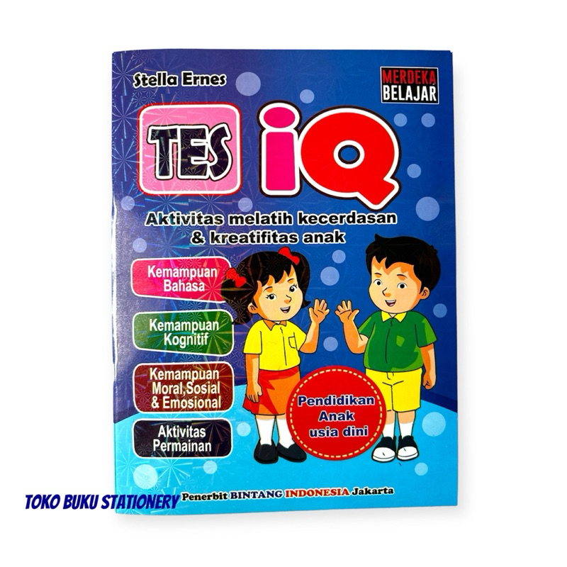 IQ TEST Book Trains Children's Intelligence | Shopee Philippines
