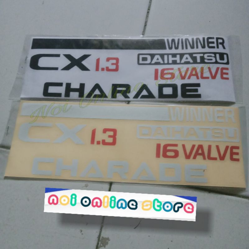Stickers for Daihatsu Charade Winner series cars | Shopee Philippines