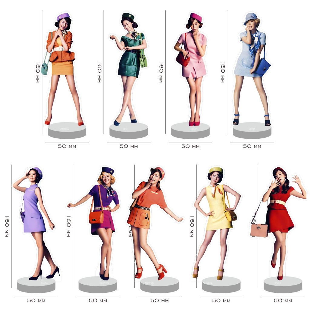 Standee Figure SNSD Acrylic Girls Generation SoShi | Shopee Philippines