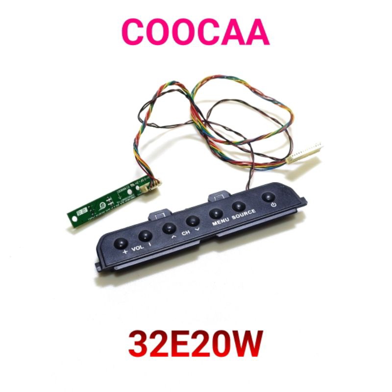 TOMBOL Coocaa 32E20W LED TV IR BUTTON SENSOR | Shopee Philippines