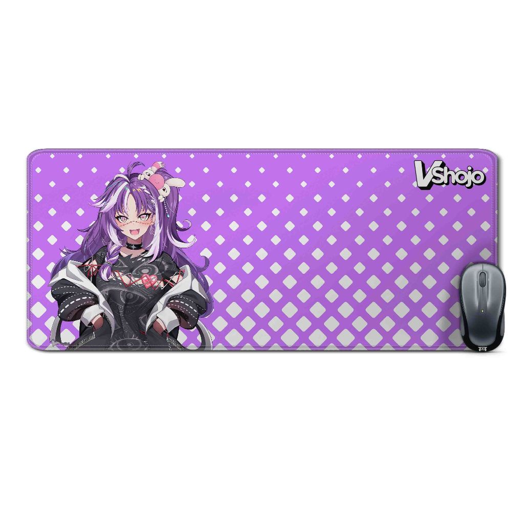 Deskmat mousepad extended vtuber VSHOJO MICHI MOCHIEVEE - VSHOJO Rubber ...