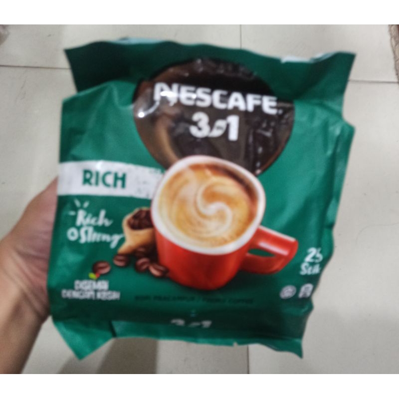 Nescafe Mild Coffee Premixed 3in1 Smooth and Creamy Contents 25s ...