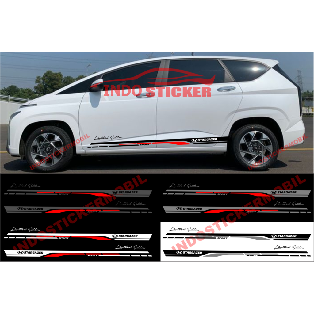 Hyundai stargazer Car sticker cutting stargazer Car list sticker ...