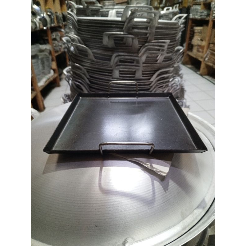 Flat frying pan grills steak burger toast | Shopee Philippines