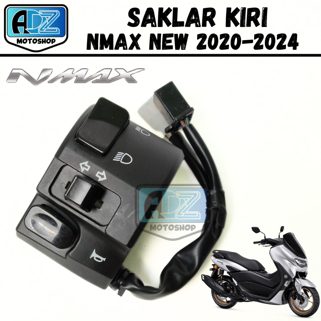 TOMBOL Left SWITCH NMAX NEW 2020/SWITCH HOLDER Button Left Horn Button ...