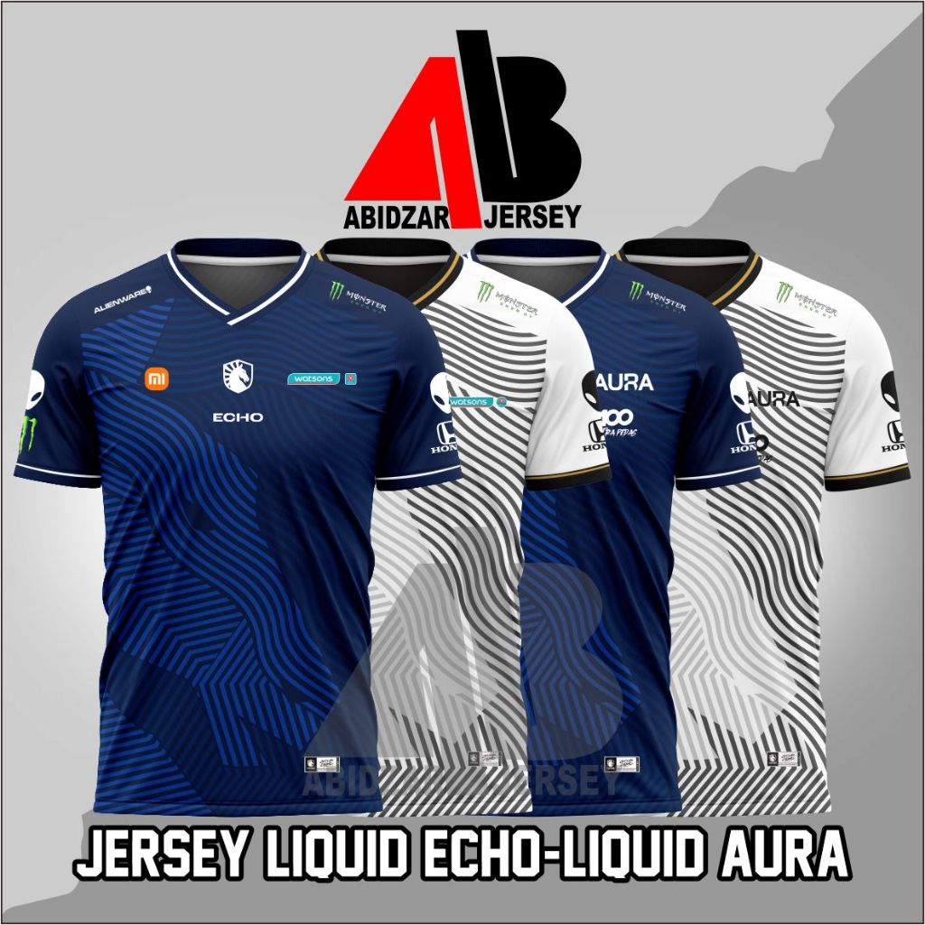New AURA LIQUID ECHO TEAM JERSEY 2024 | Shopee Philippines